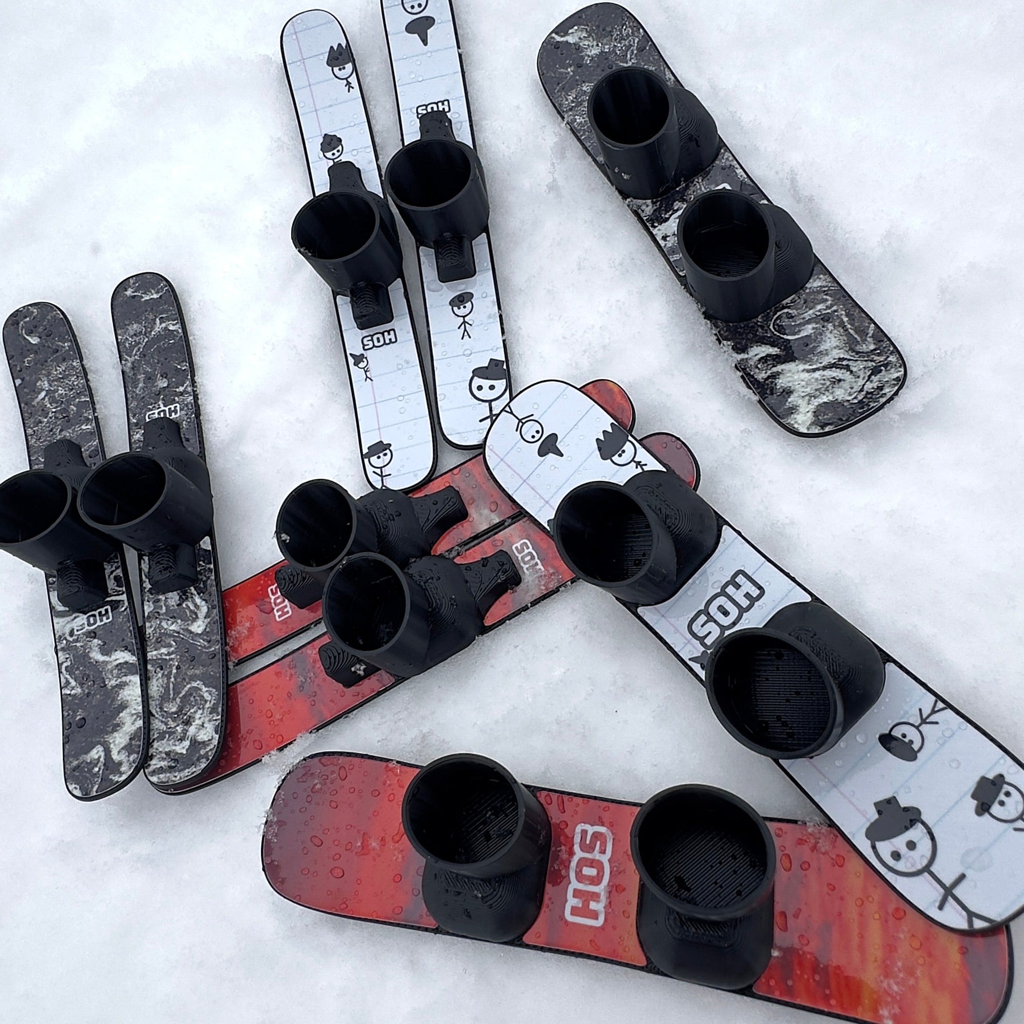 SlideofHand Finger Skis and Snowboards | Take winter with you!