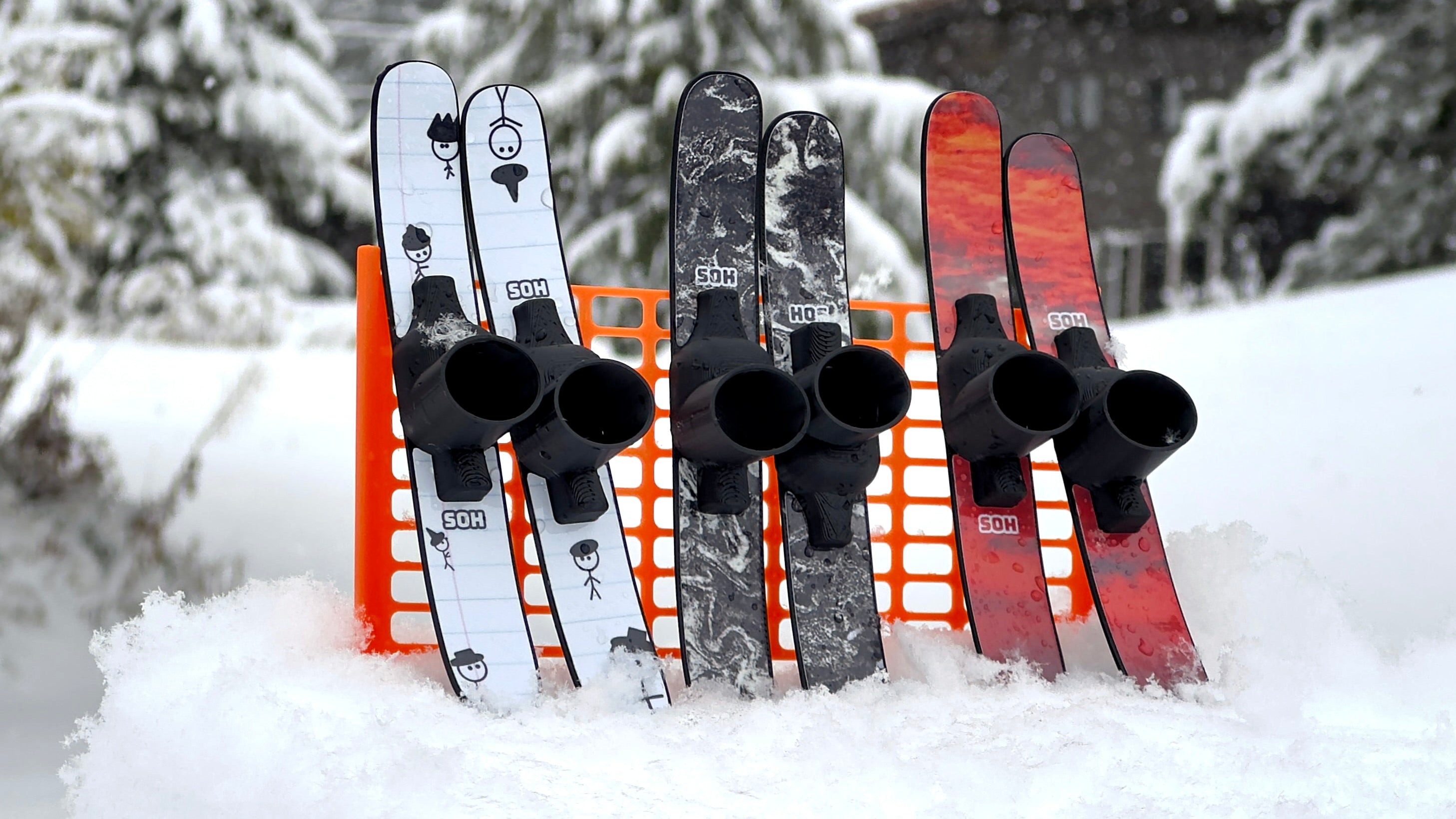 SlideofHand Finger Skis and Snowboards | Take winter with you!